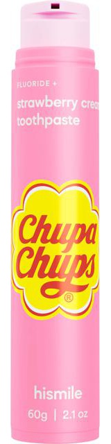 Hismile Chupa Chups Strawberry Cream Toothpaste 60 g — Jämför pris ...