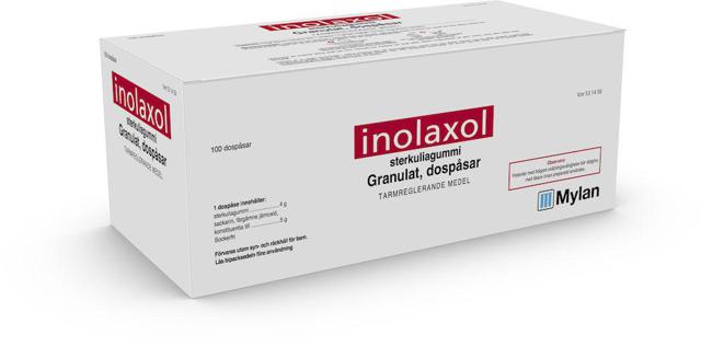 Inolaxol, granulat i dospåse, 100 st - I lager på 2 apotek | Pris 259 ...